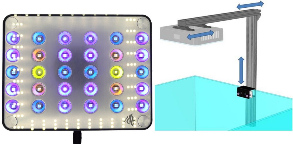 ReeFi Uno 2.0 Pro with ReeFi Tank Mount Kit – ReeFi Lab